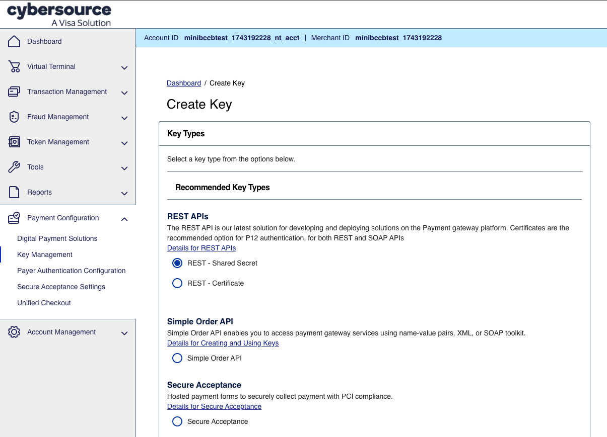 Gateway Setup – MINIBC